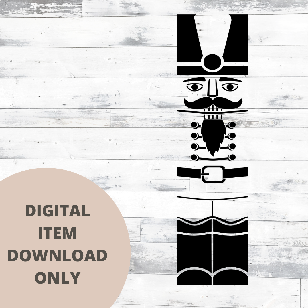 Nutcracker Porch Leaner SVG - DIGITAL DOWNLOAD – The Creative Maker