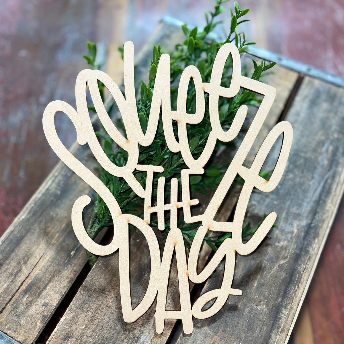 "Squeeze the Day" word Cutout – The Creative Maker