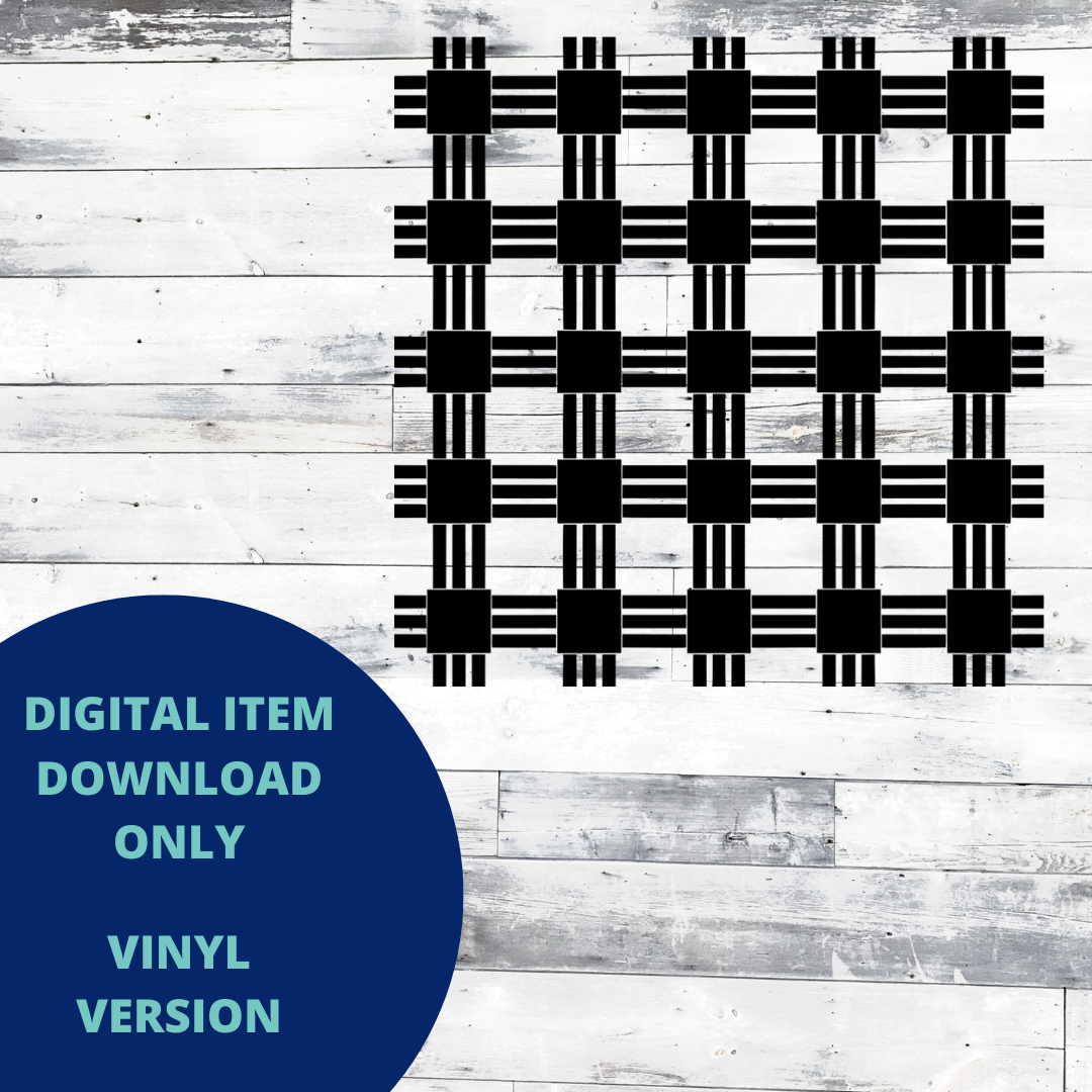 Line Plaid VINYL SVG – The Creative Maker